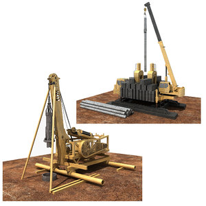 Drilling Rig 3D Models for Download | TurboSquid