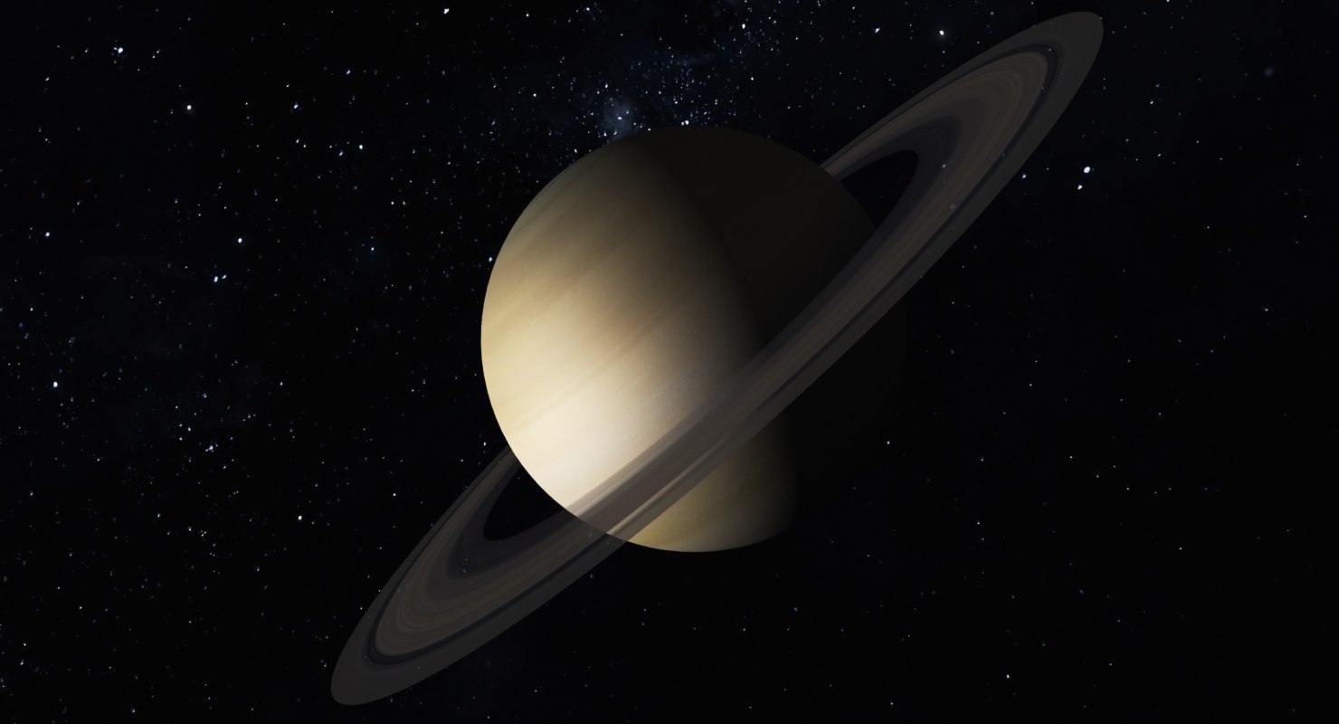 3D realistic saturn planet model - TurboSquid 1397514