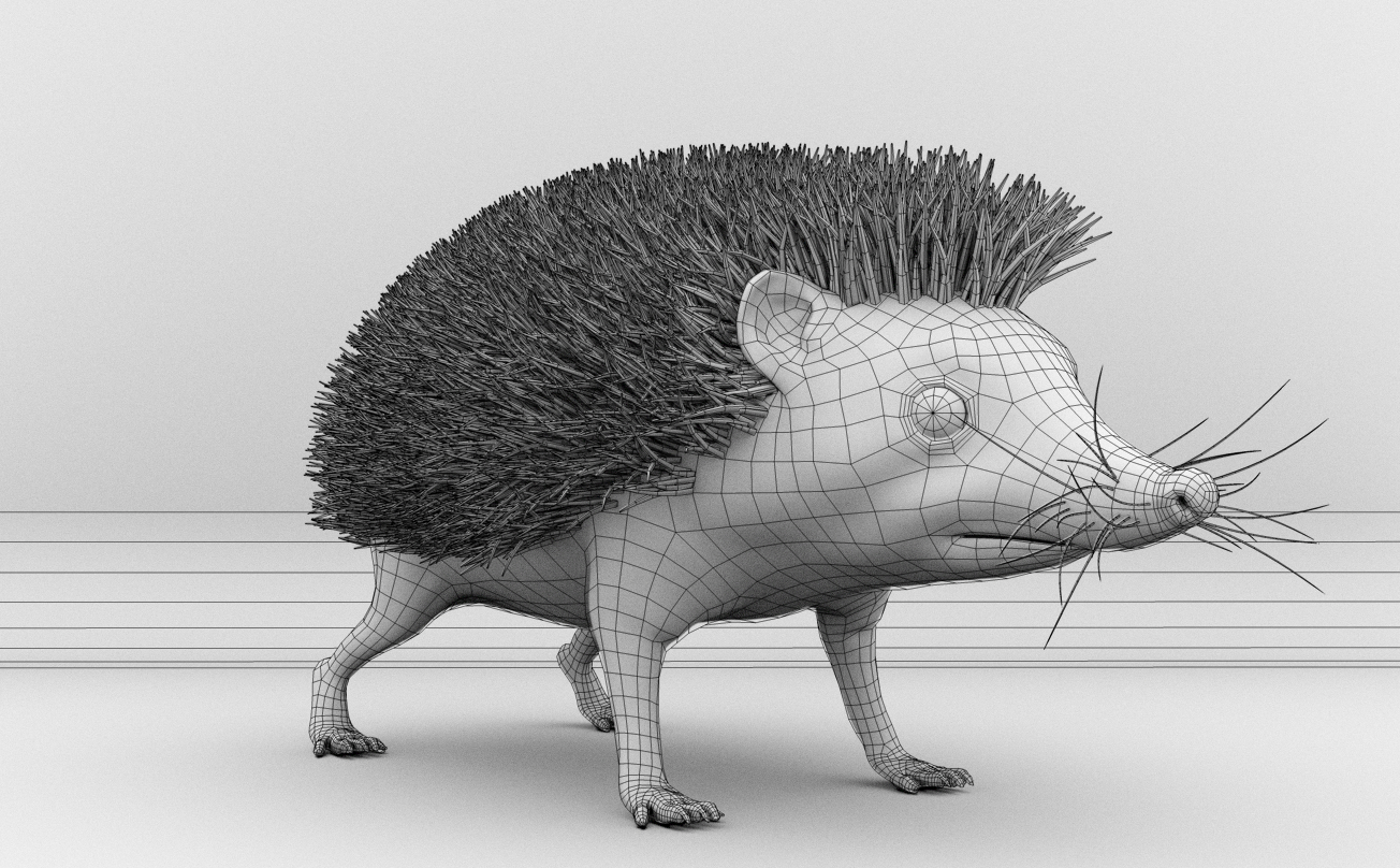 Igel 3D-Modell - TurboSquid 1397593