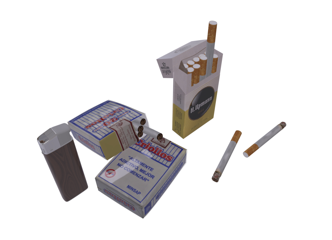 Pack Of Cigarettes 3D Models for Download | TurboSquid