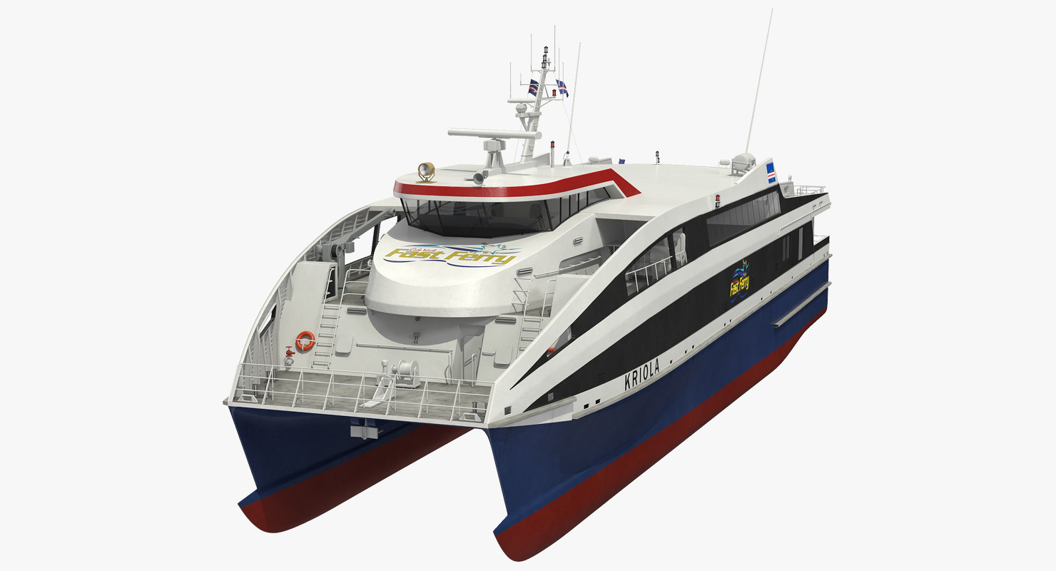 3D ferry fast ropax 4512 model - TurboSquid 1397833