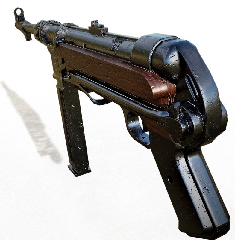 3D model mp 40 - TurboSquid 1397761