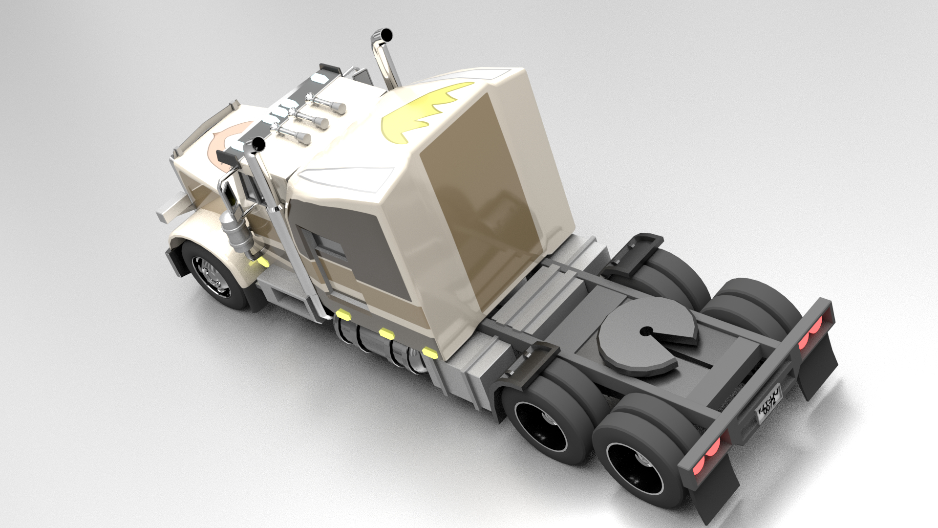 Free 3D semi truck - TurboSquid 1397814