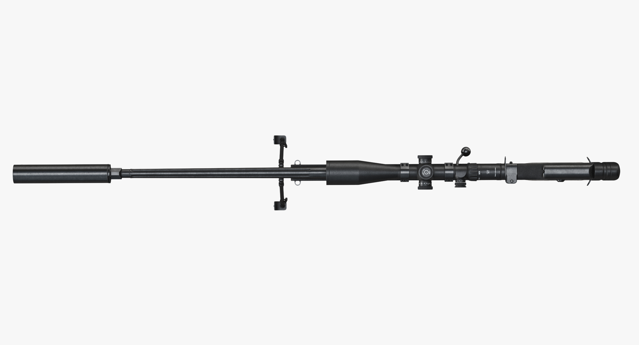 3D rifle sniper l115a3 - TurboSquid 1397828