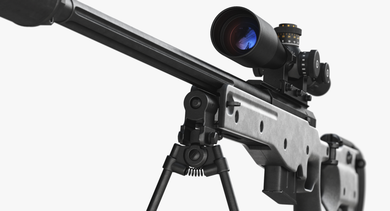 3D rifle sniper l115a3 - TurboSquid 1397828