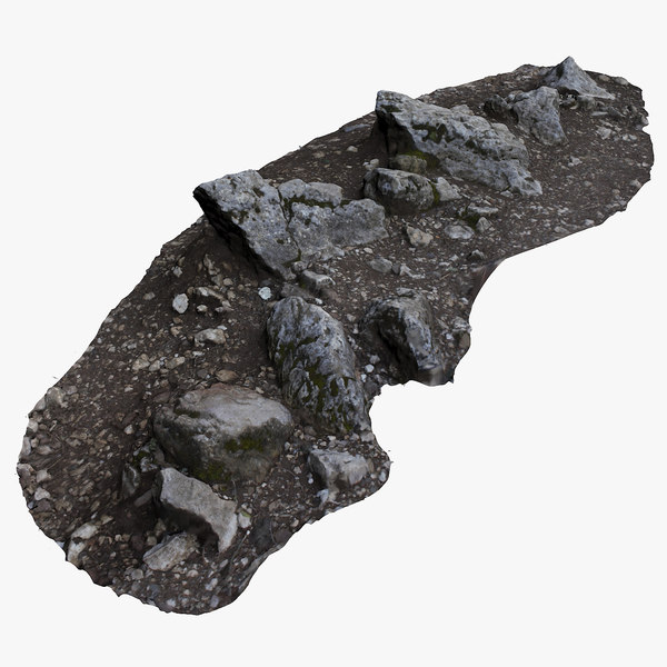 Rocky ground 3D model - TurboSquid 1397845