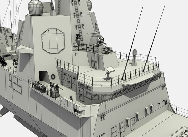 3D australian destroyer hobart - TurboSquid 1397990
