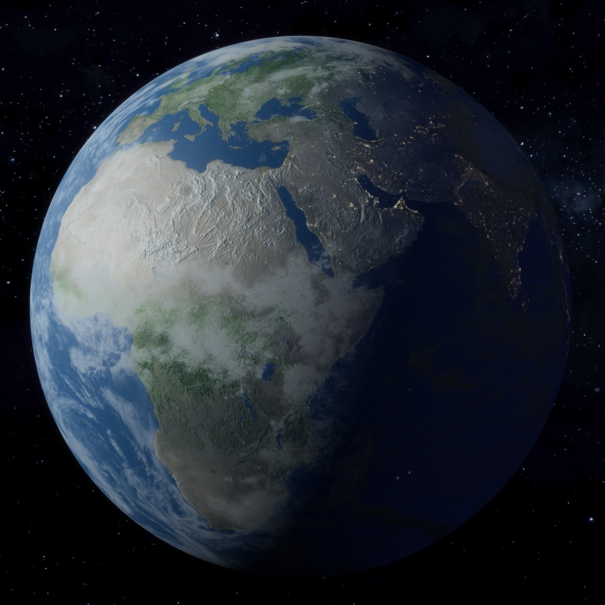 3D realistic earth planet - TurboSquid 1397083