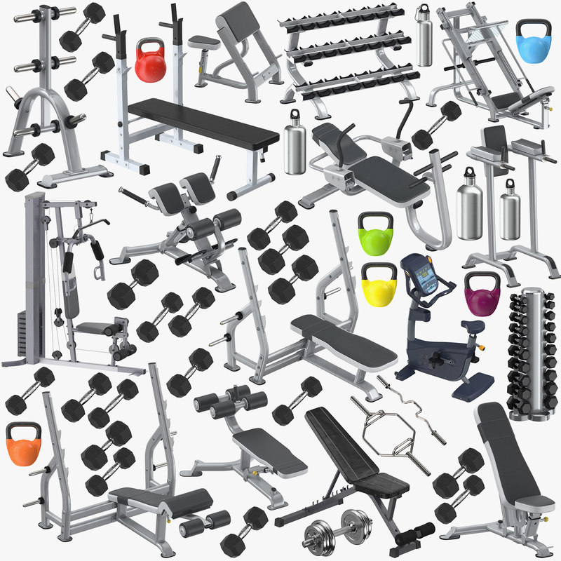 3D model exercise equipment - TurboSquid 1399556