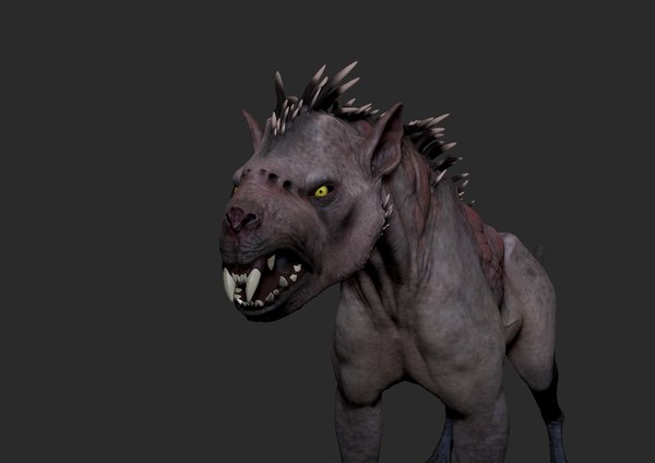 Chupacabra 3D model - TurboSquid 1398035
