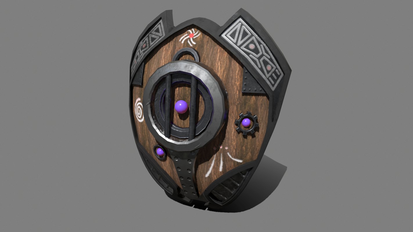 Magic shield 3D model - TurboSquid 1398062