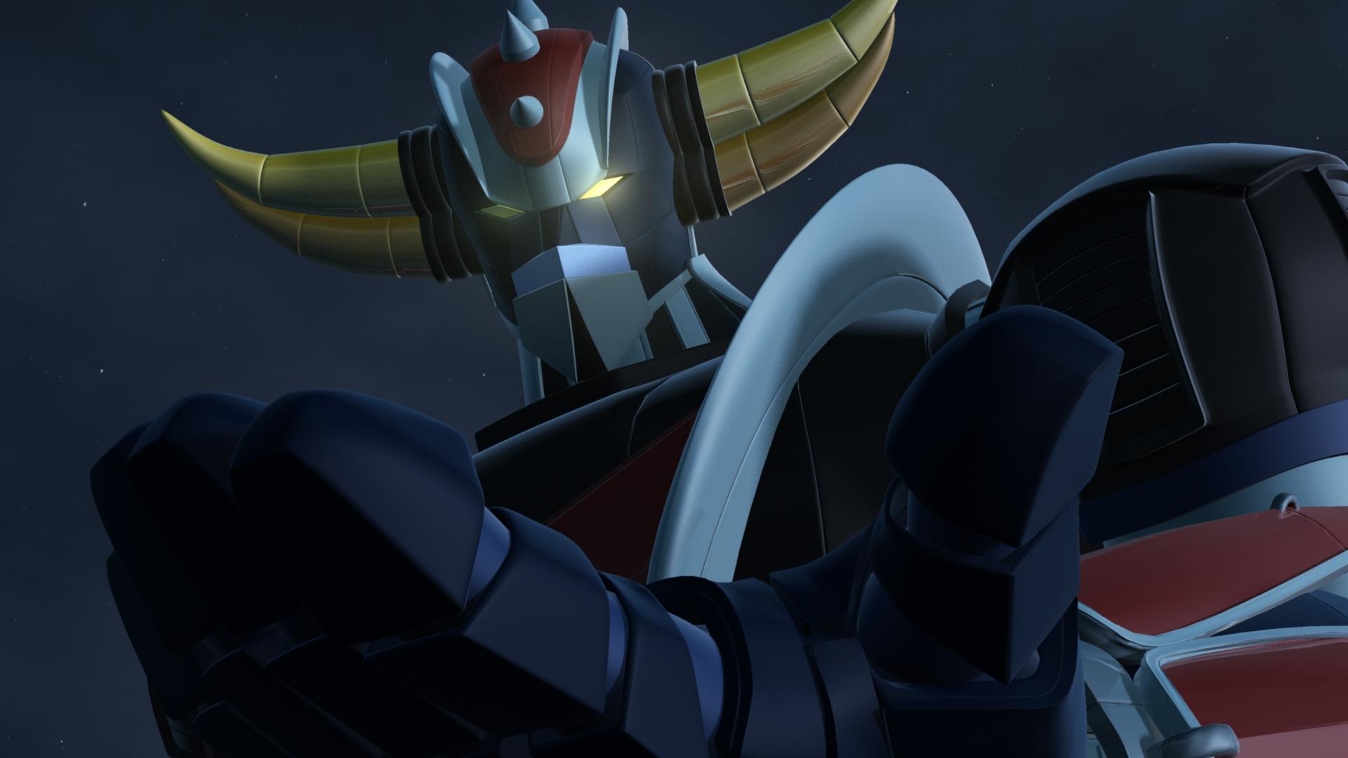 Grendizer robot ufo 3D model - TurboSquid 1398199