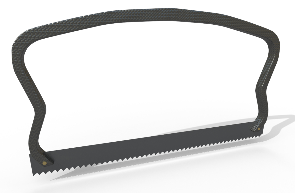 3D medieval bone saw model - TurboSquid 1398261