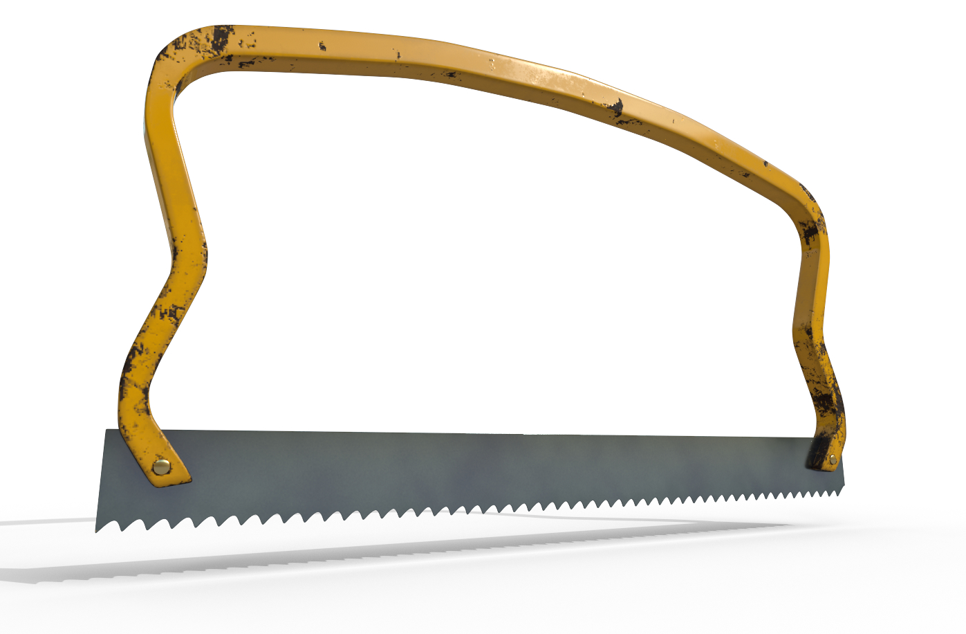 3D medieval bone saw model - TurboSquid 1398261