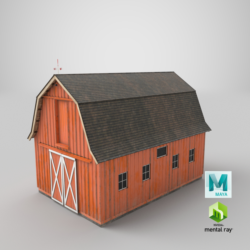 Barn-01 3D - TurboSquid 1160401