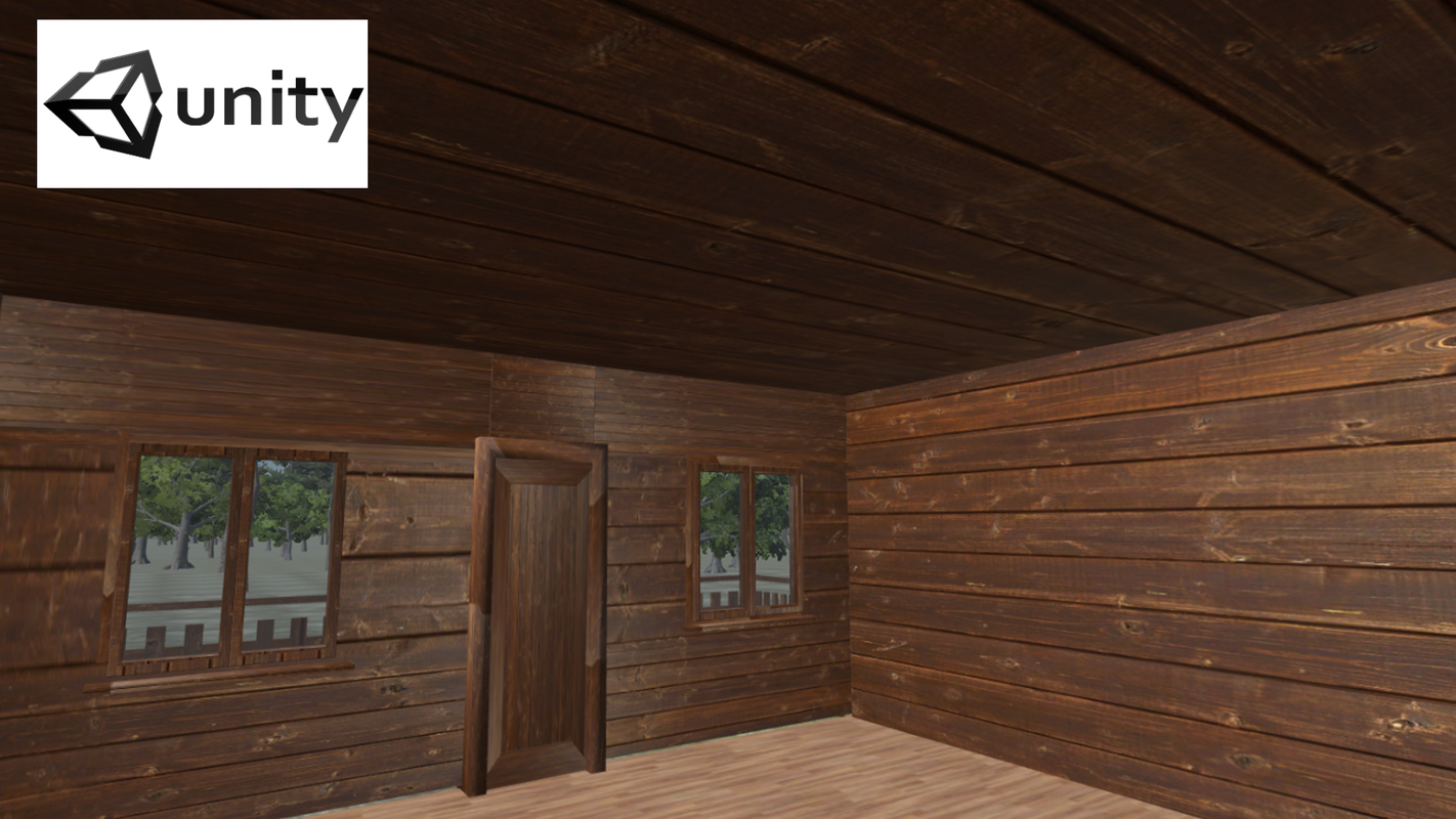 Wood cabin house 3D model - TurboSquid 1398360