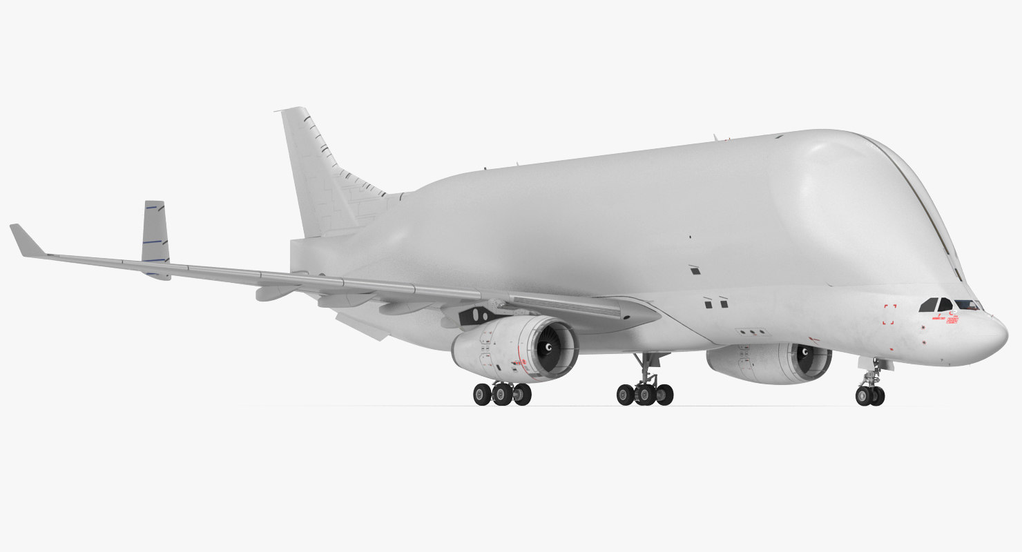 Large cargo aircraft air 3D model - TurboSquid 1398415