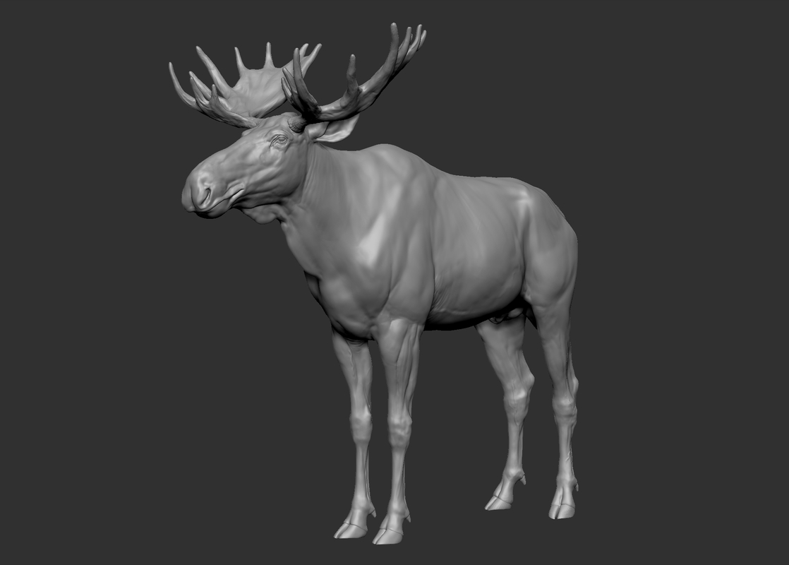 alce Modelo 3D - TurboSquid 1398465