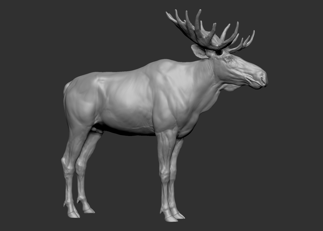 modelo 3d Alce - TurboSquid 1398465