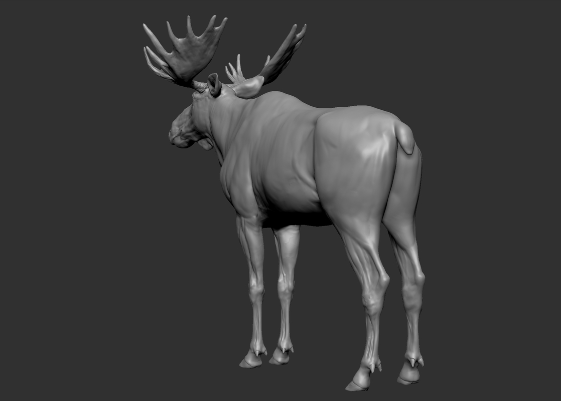 alce Modelo 3D - TurboSquid 1398465