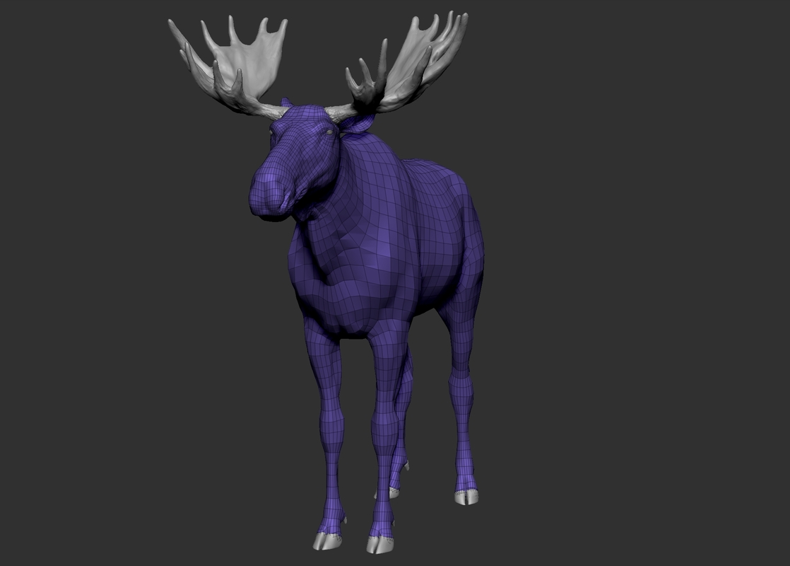 alce Modelo 3D - TurboSquid 1398465