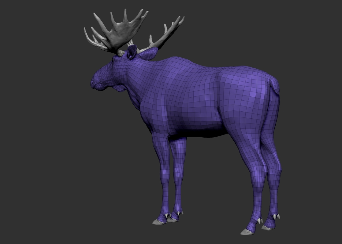 alce Modelo 3D - TurboSquid 1398465