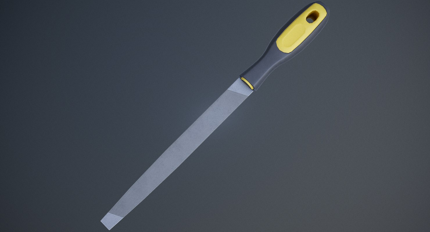 3D model flat file rasp tool - TurboSquid 1398515