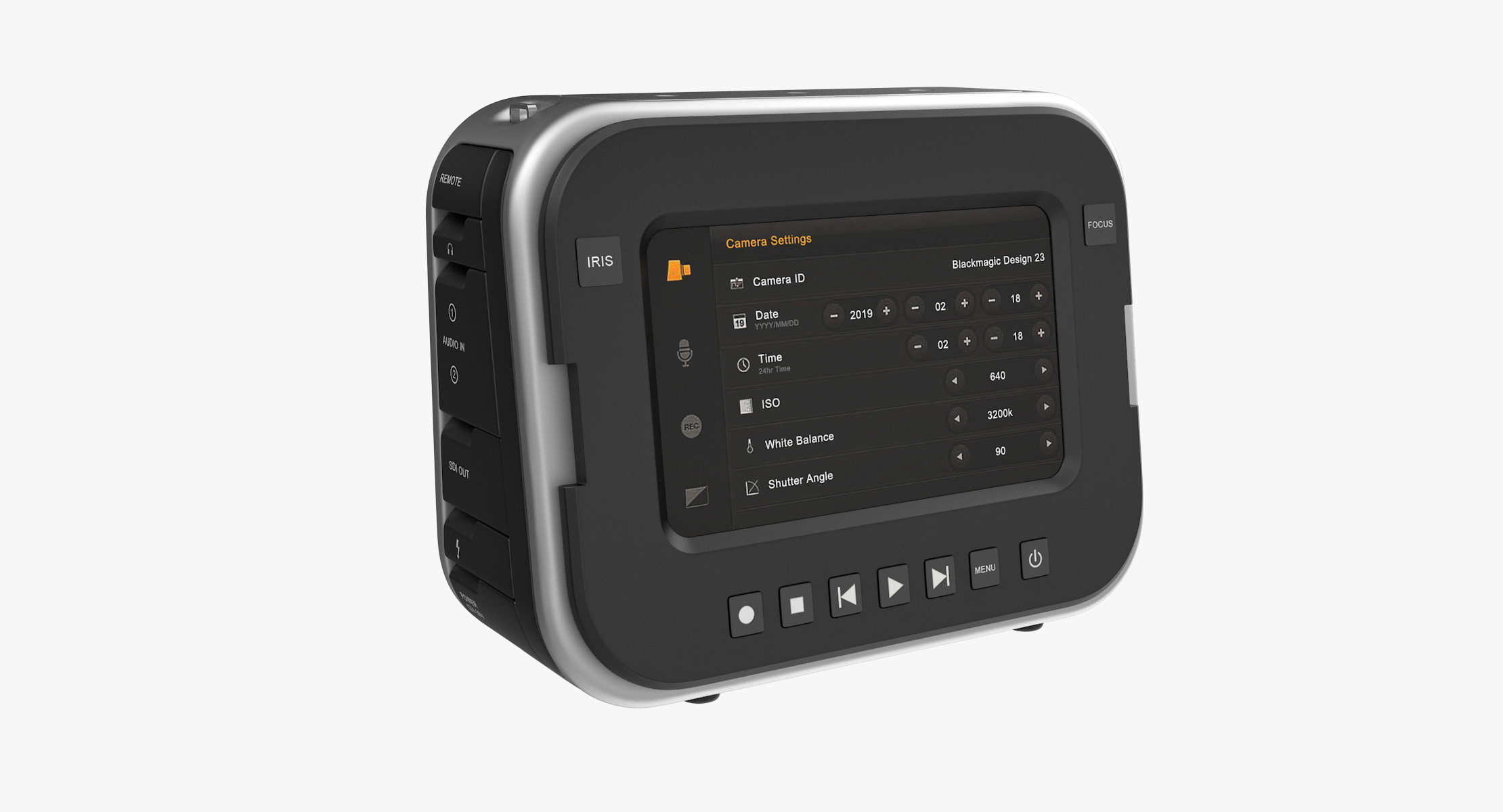 Blackmagic production camera 3D - TurboSquid 1398681