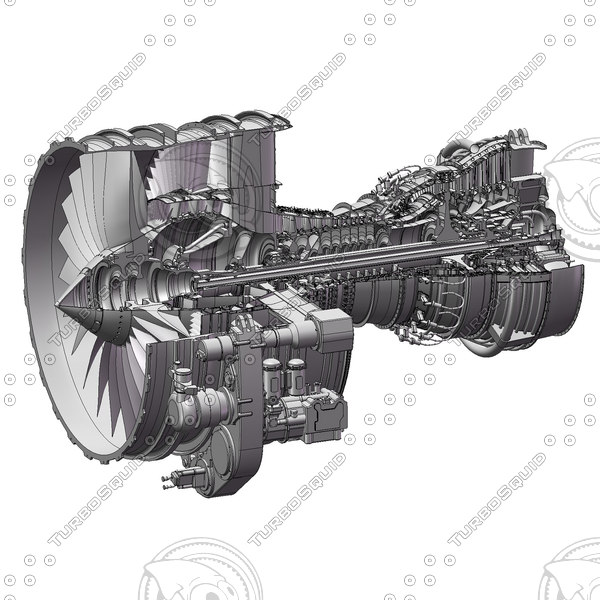 Airplane Engine 3D Models for Download | TurboSquid