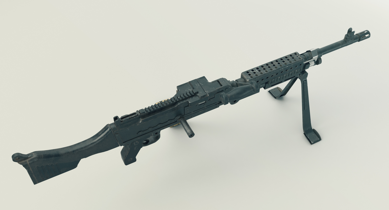 3D m240b machine - TurboSquid 1399131