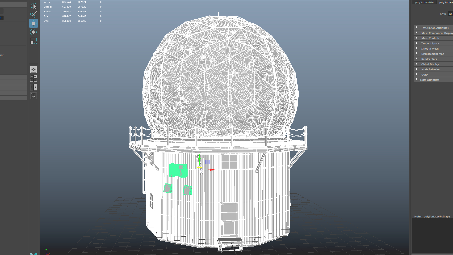 Radome antenna 3D - TurboSquid 1399221