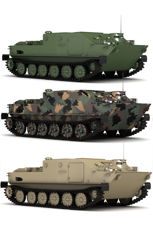 Soviet btr-50 model - TurboSquid 1399245