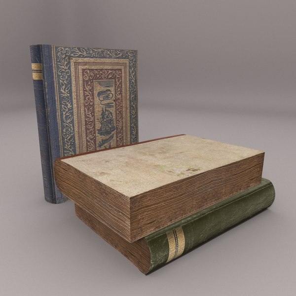 3D old book model - TurboSquid 1399237