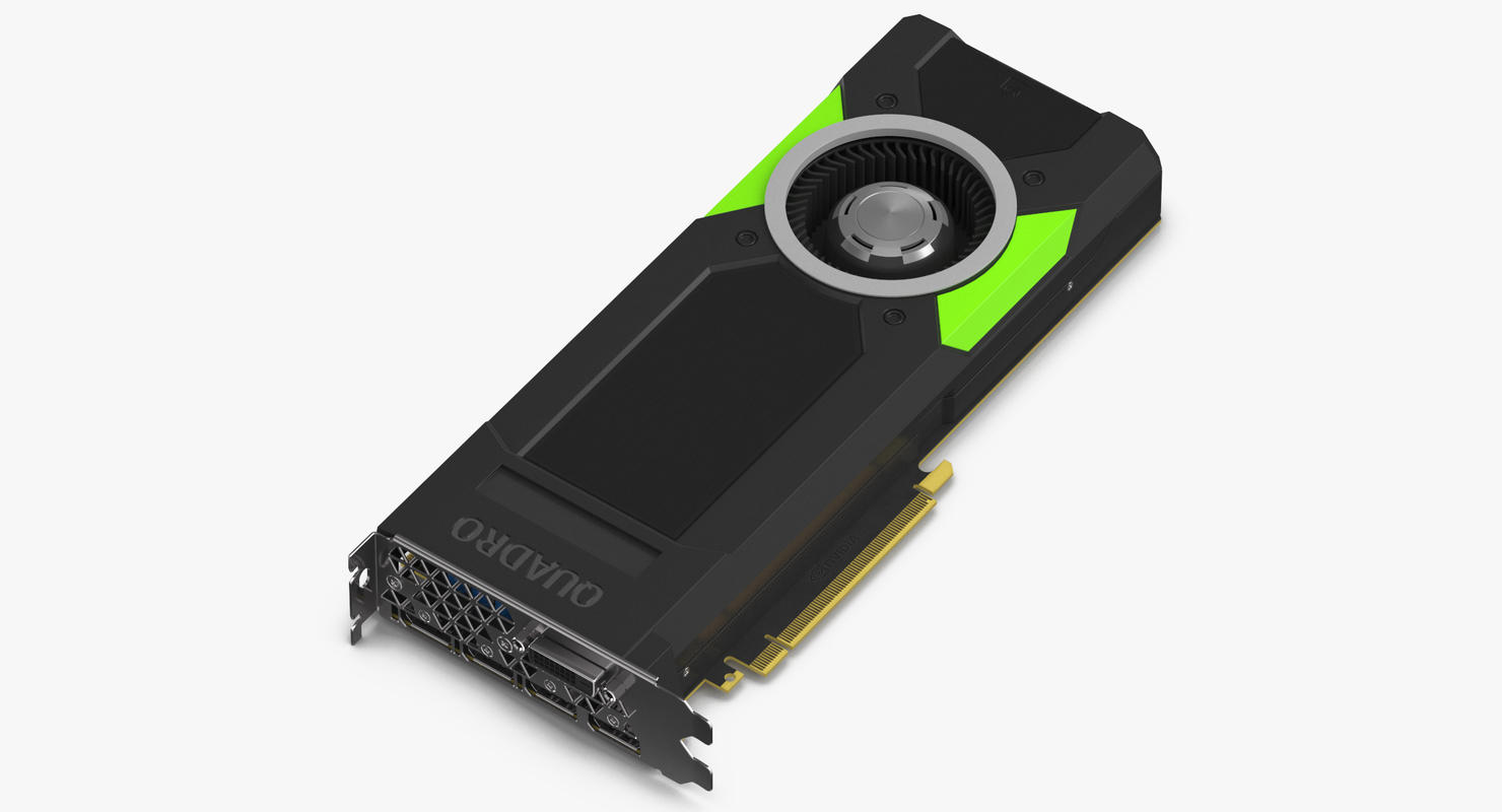 3D model nvidia quadro p5000 gpu - TurboSquid 1399234