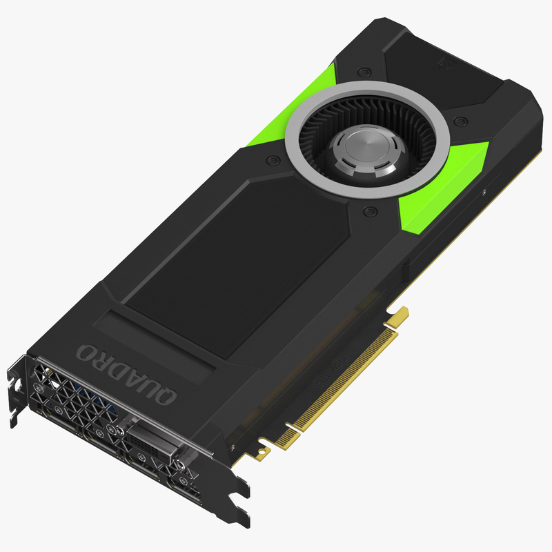 3D model nvidia quadro p5000 gpu - TurboSquid 1399234