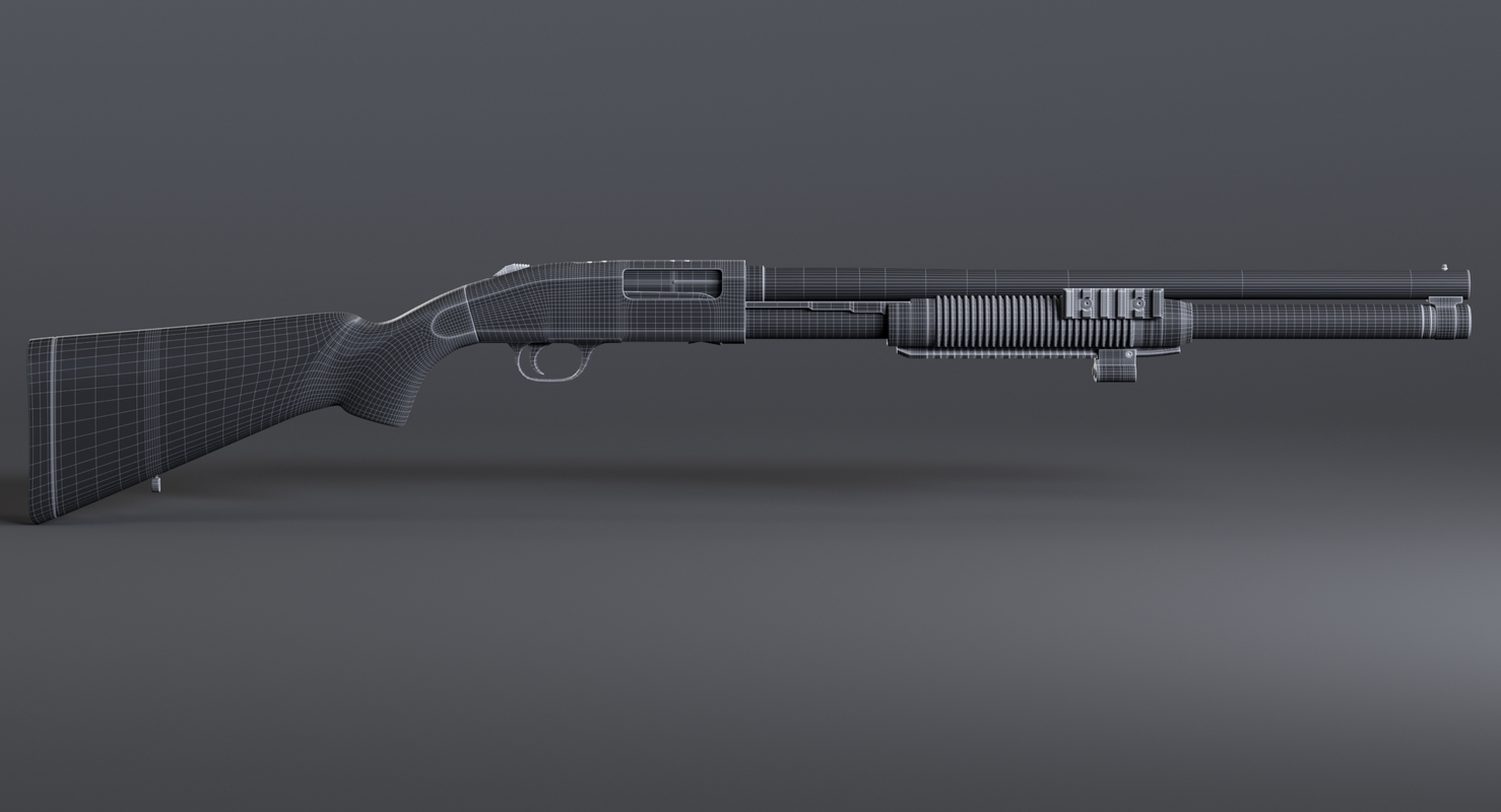 3D mossberg m500 - TurboSquid 1399420