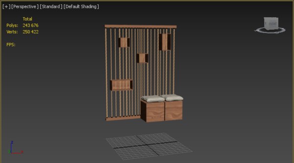Rope wall decor model - TurboSquid 1399529
