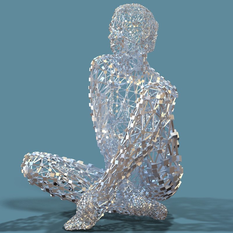 3D abstract cubist model - TurboSquid 1399552