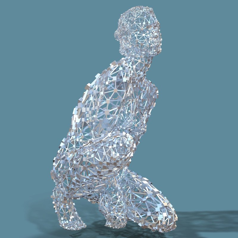 3D abstract cubist model - TurboSquid 1399545