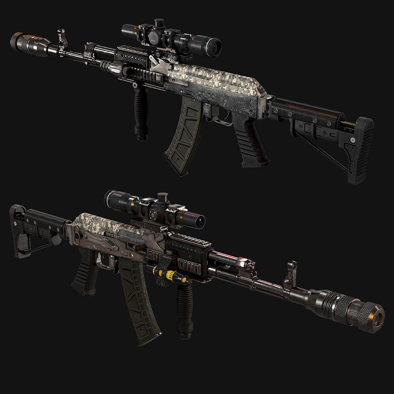 AK 337 Modelo 3D - TurboSquid 1399645