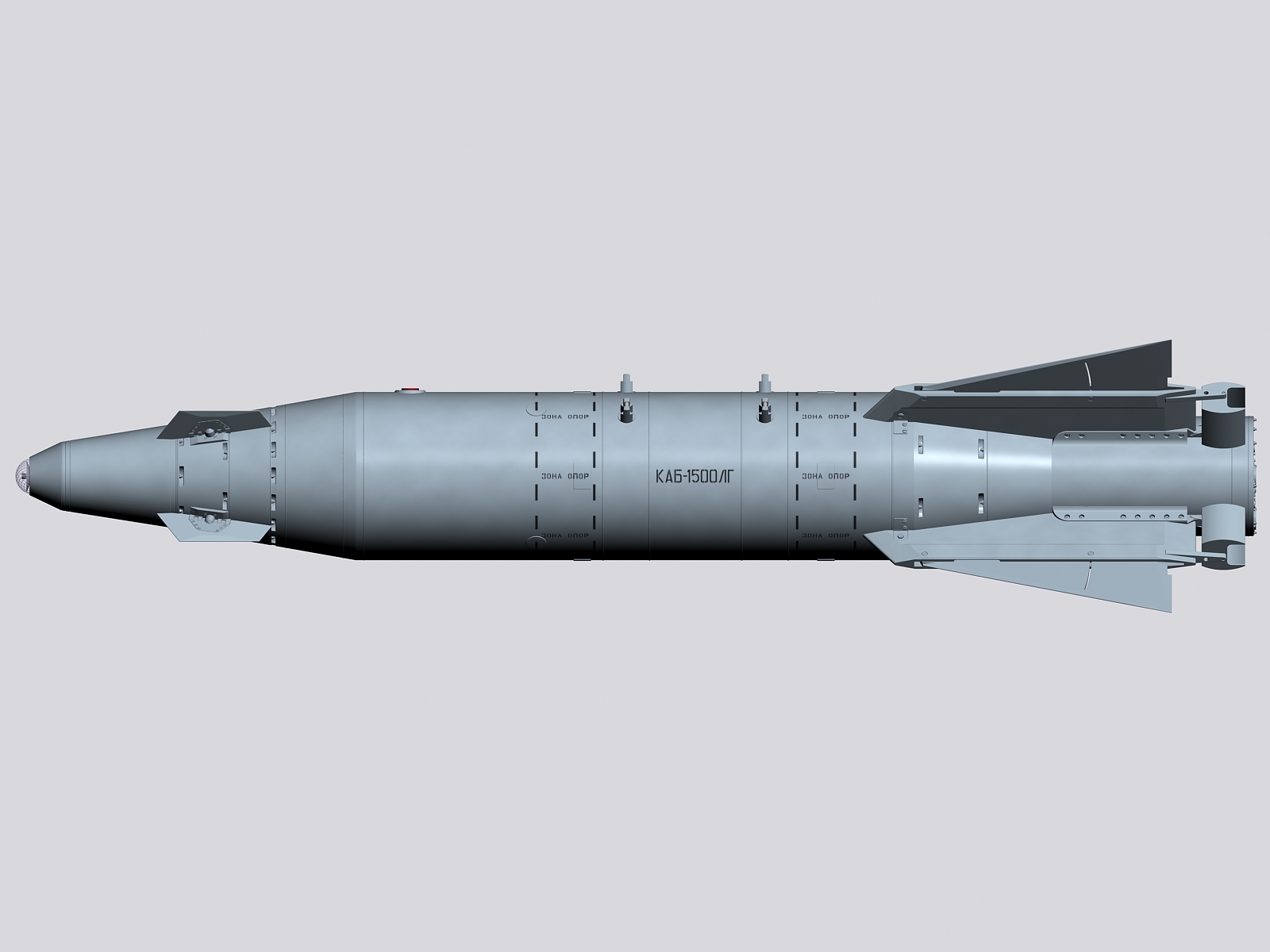 3D kab-1500lg bomb model - TurboSquid 1399661