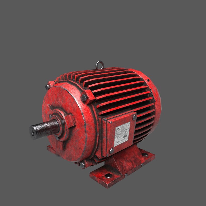 Electric motor 3D model - TurboSquid 1399642
