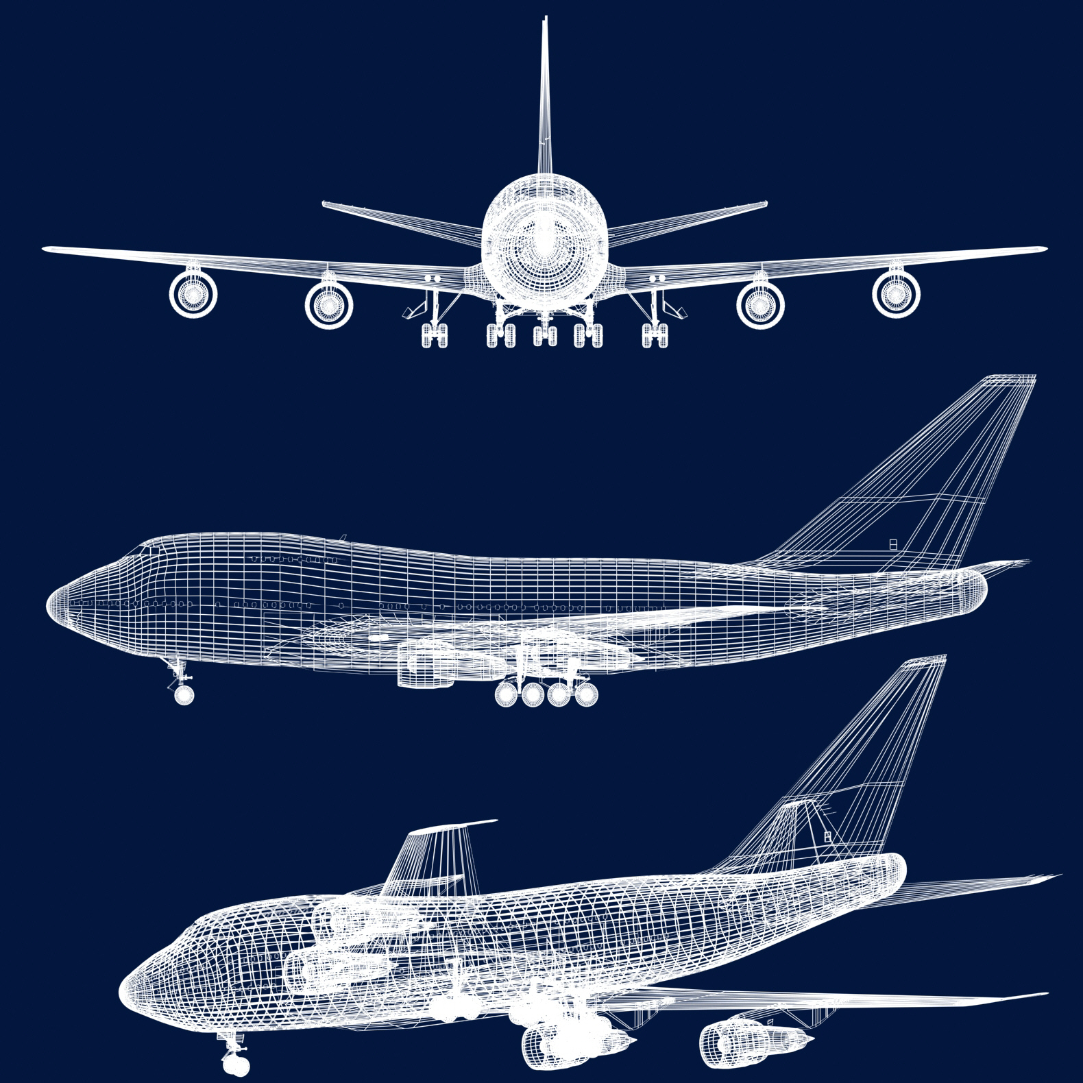3D boeing 747 sp - TurboSquid 1399729