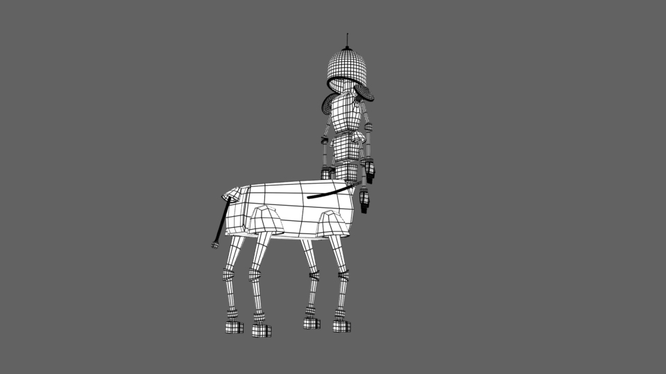 Robot centaur toy 3D - TurboSquid 1399792