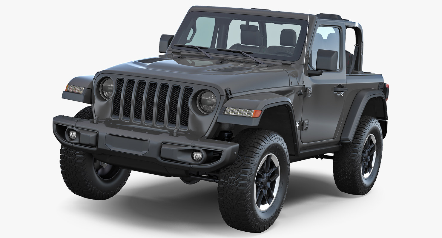 3D jeep wrangler rubicon - TurboSquid 1400044