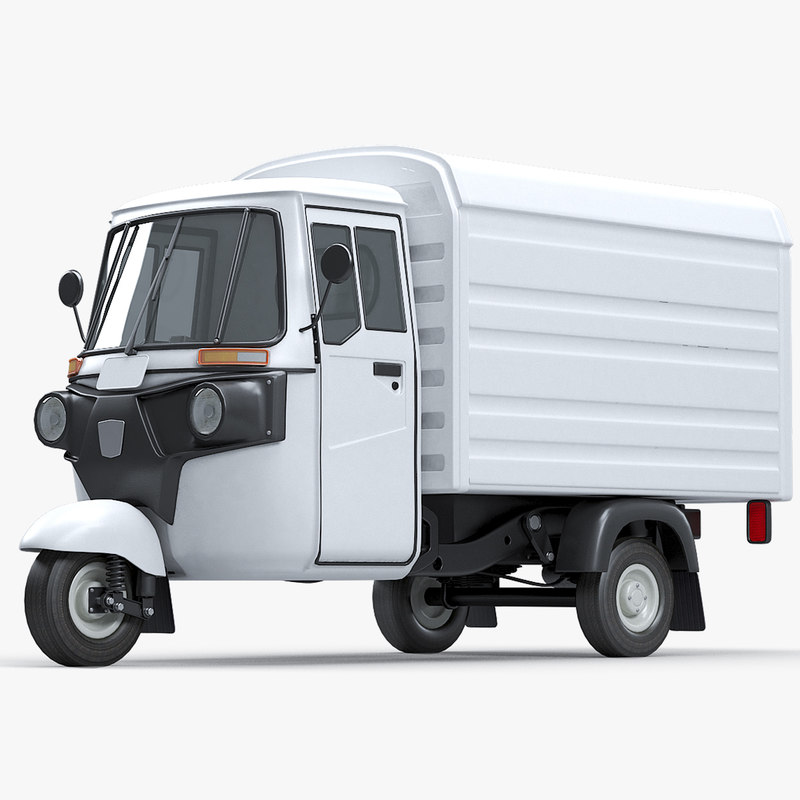Bajaj delivery van vehicle model - TurboSquid 1399928