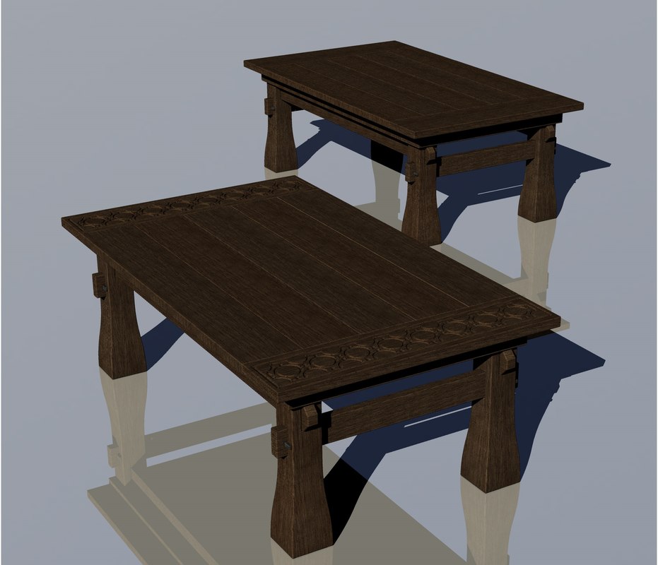Free medieval tables model - TurboSquid 1400021