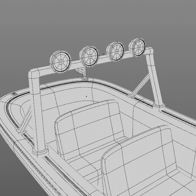 modelo 3d Barco de dibujos animados - TurboSquid 1400180