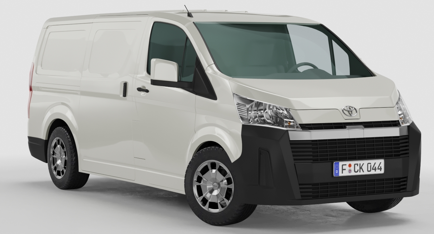 Toyota hiace 2019-2020 3D model - TurboSquid 1400365