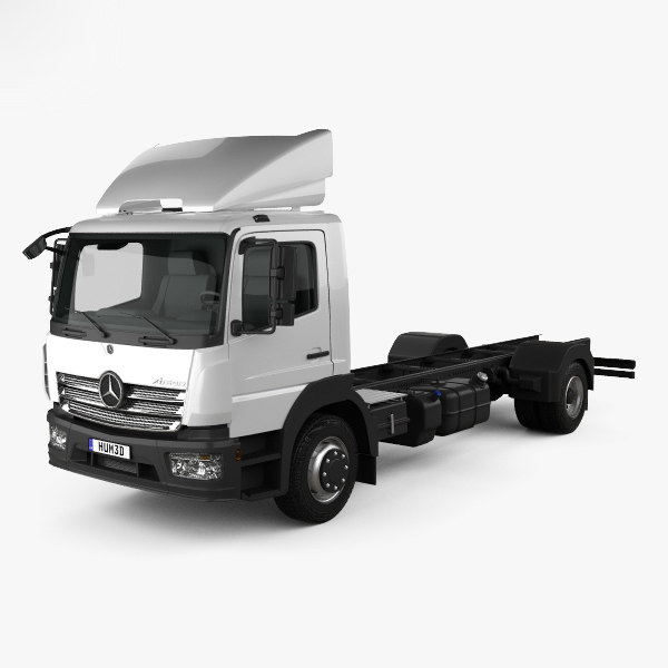 Mercedes-benz atego m 3D model - TurboSquid 1400553